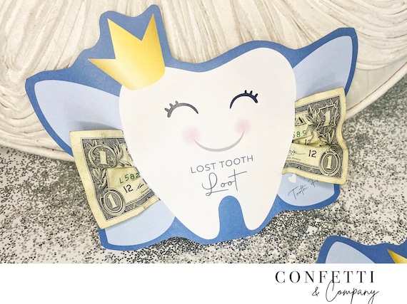 Printable Tooth Fairy Money Holder Printable Digital File | Etsy
