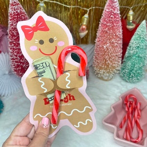 A Little Extra DOUGH for Christmas Gingerbread Cookie Money Holder ...