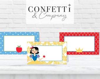 Snow White Labels - Etsy