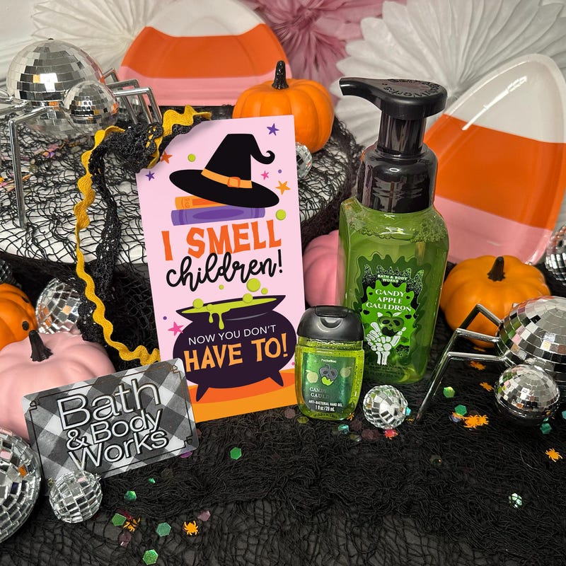 Halloween Soap Teacher Gift Tag - 60+ Gift Ideas for 2025