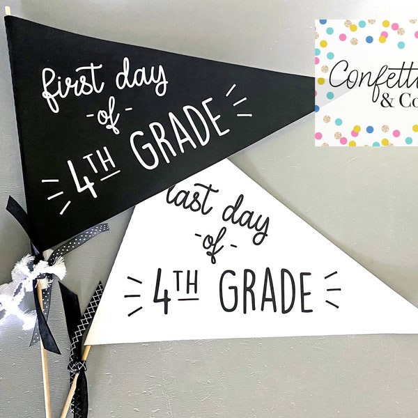 Chalkboard Pennant - Etsy