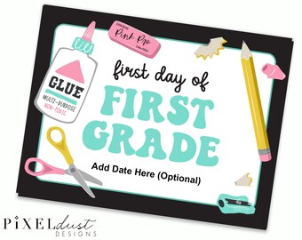 Printable First Day of School ELEVENTH GRADE Sign Back to - Etsy