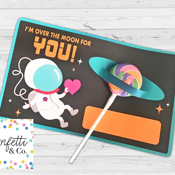 Space Valentine - Etsy