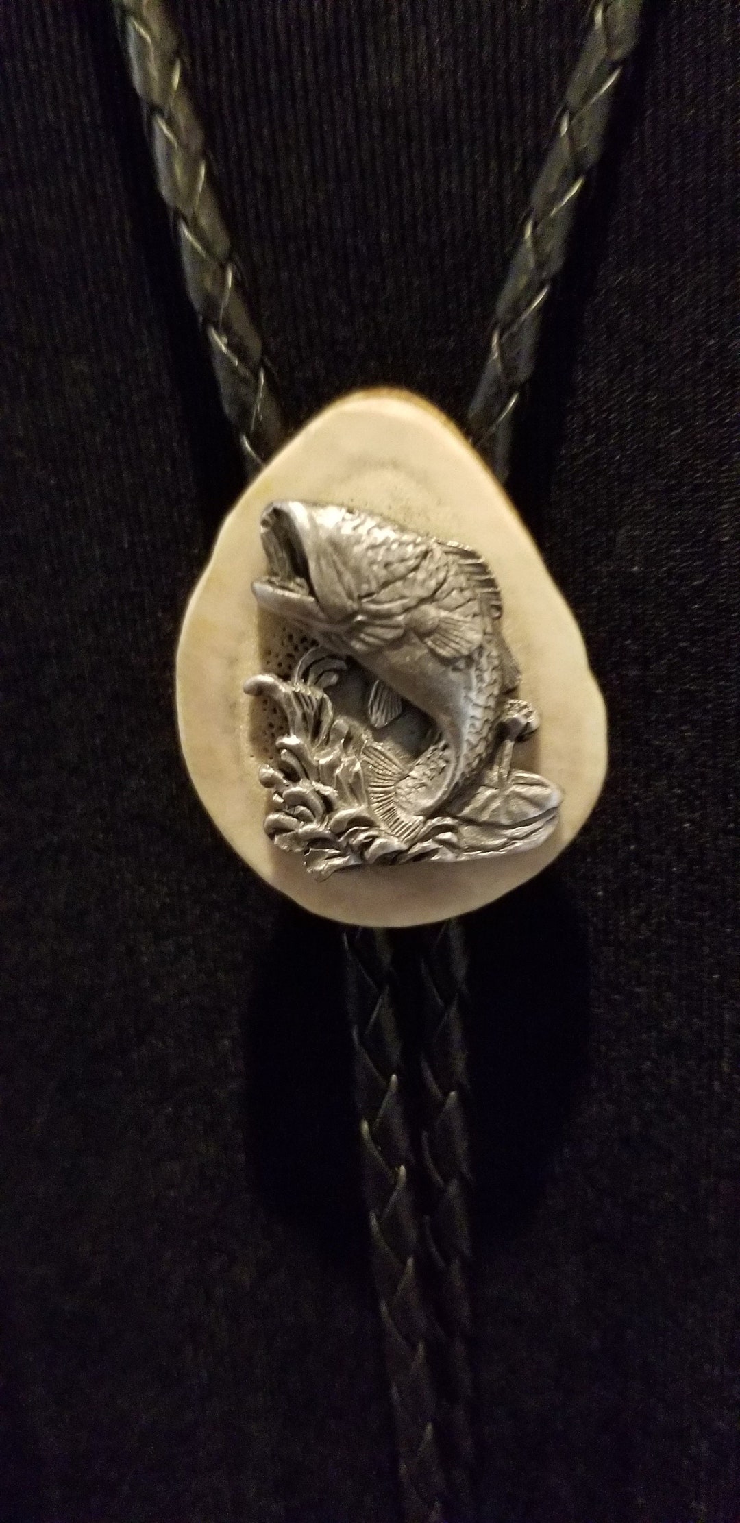 Gone Fishing Pewter Game Fish Mounted on Naturally Shed - Etsy