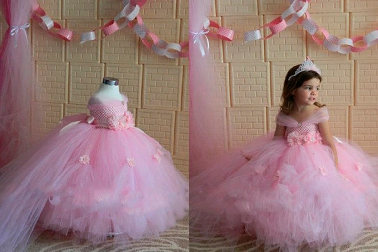 Lavender Pink Princess Flower Birthday Photoshoot Baby Girl | Etsy Canada