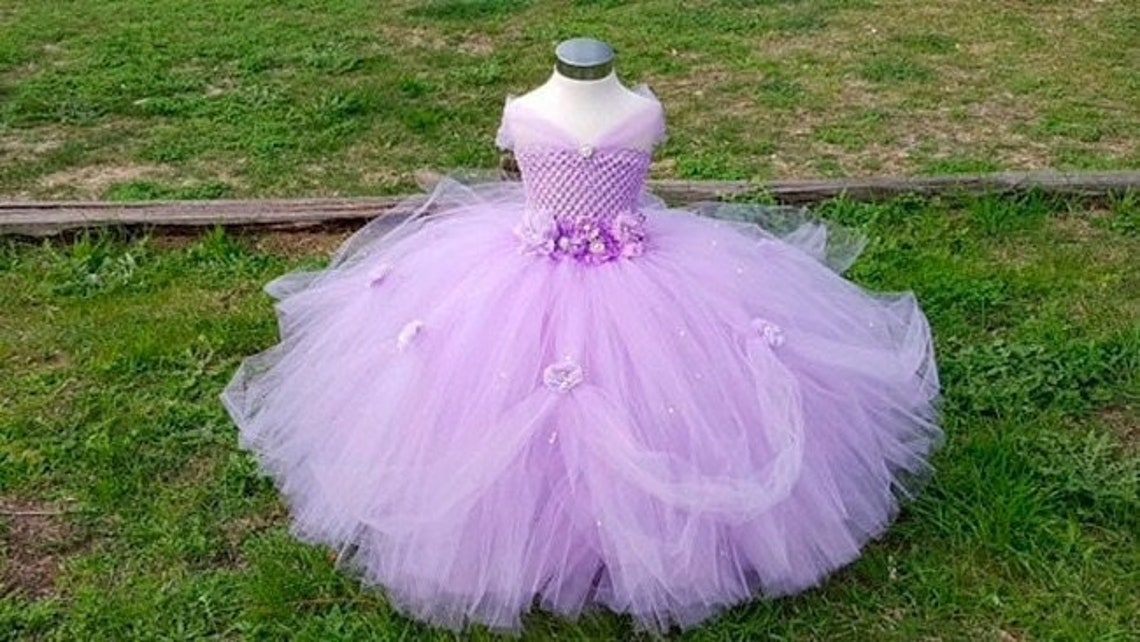 Lavender Pink Princess Flower Birthday Photoshoot Baby Girl | Etsy Canada