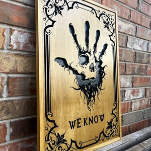 Skyrim, Dark Brotherhood, Oblivion, Geometric Woodart, 3D Wood Art ...