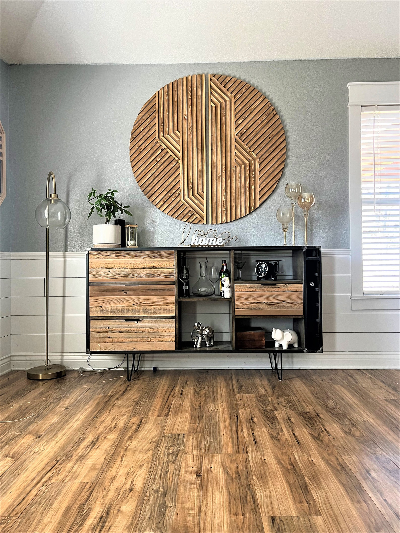 Geometric Wood Art Geometric Wall Art Handmade Art Wood | Etsy