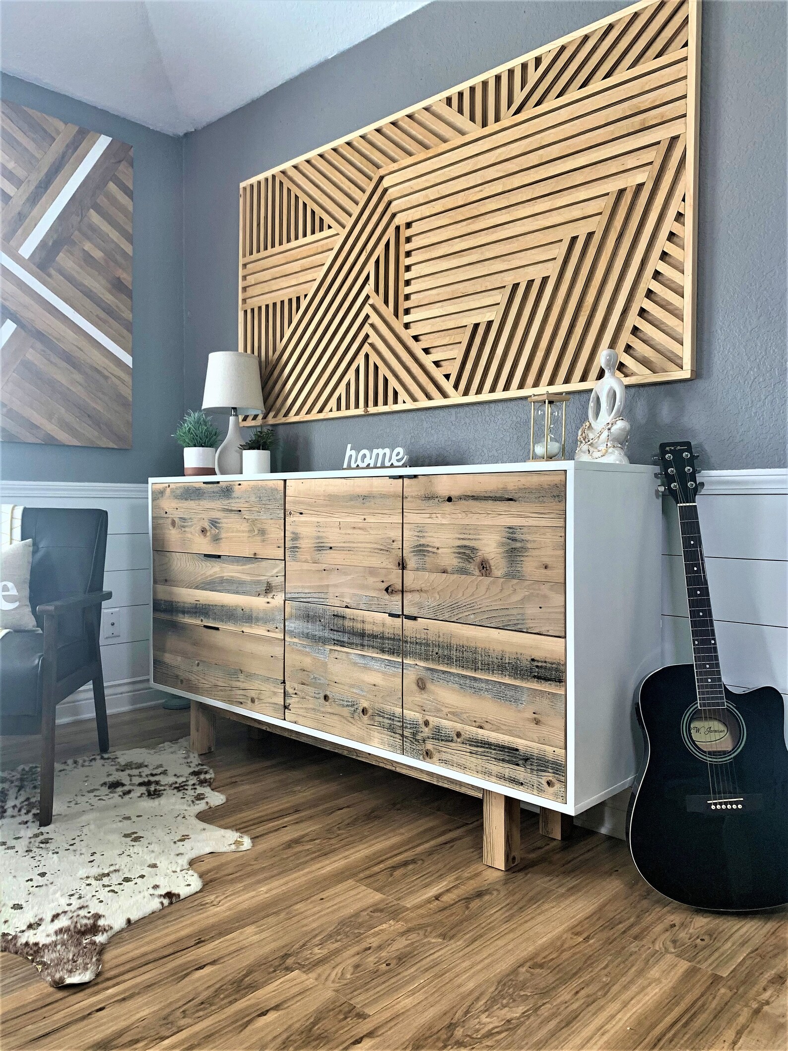 Geometric Wood Art Wood Wall Art Rustic Wall Art Wood Art - Etsy