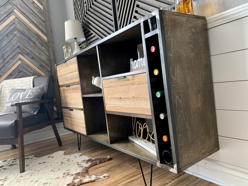 Reclaimed Wood Dresser. Industrial Dresser. Vintage Dresser. - Etsy