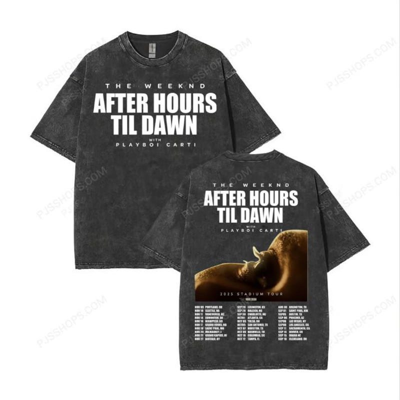 The Weeknd 2025 Merch - Etsy