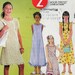 Simplicity 4640 V Neck Dress, Empire Waist Top, Full Skirt, Pants ...