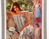 Simplicity 8512 Pullover Sundress and Tie Belt Misses 6-8 - Etsy