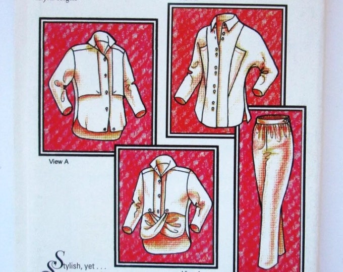 LJ Designs Big Shirt Collection Button Front Tunic Elastic - Etsy