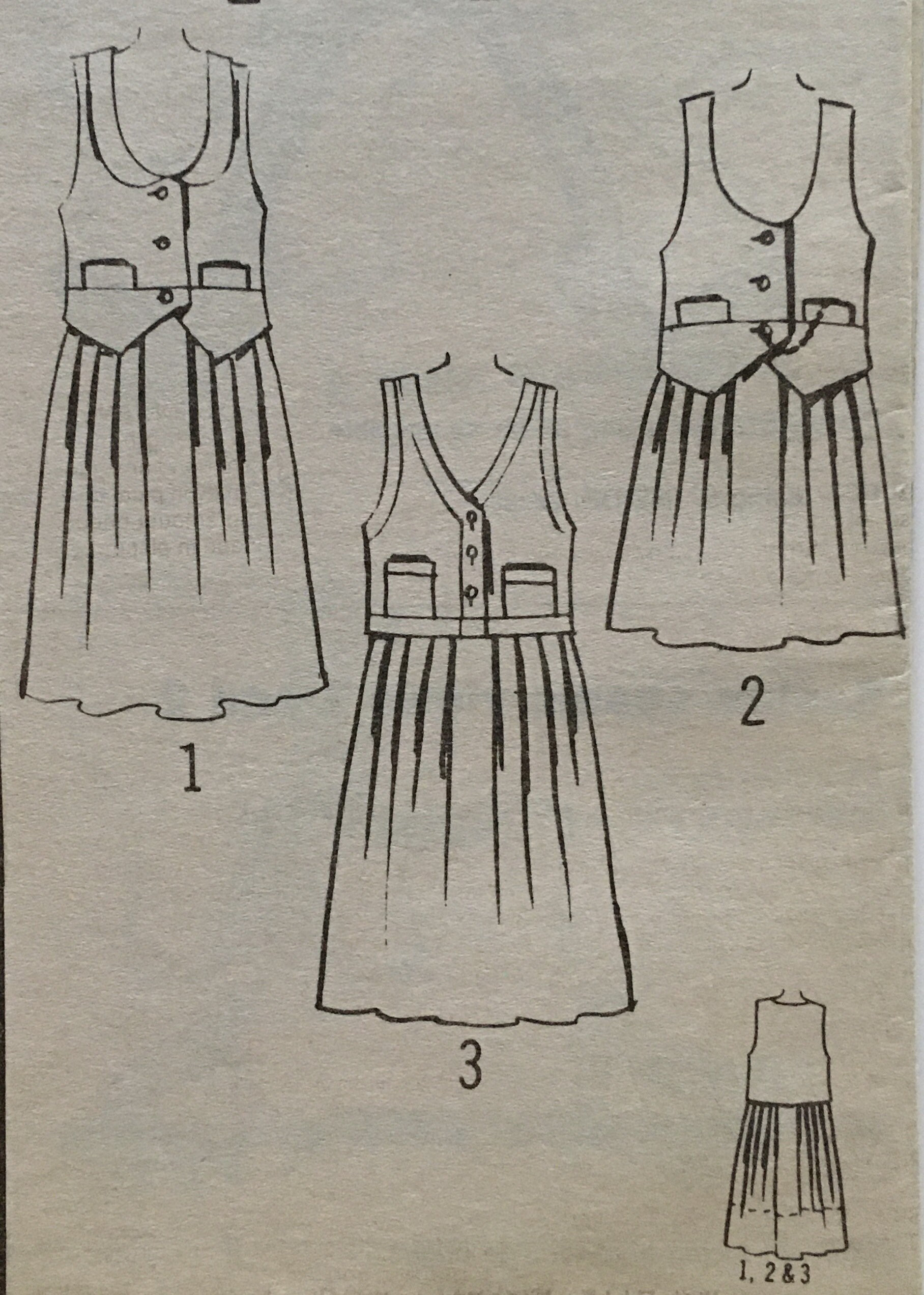 Simplicity 9763 Mock Vest Jumpers in Two Lengths Misses 4-10 Uncut ...