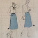 Vogue 7658 Misses A-line Skirt Size 16 Welt Pockets Pleats Uncut Sewing ...