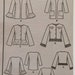 Simplicity 8604 Lined Collarless Jacket Bell Sleeves Peplum Misses 6-14 ...