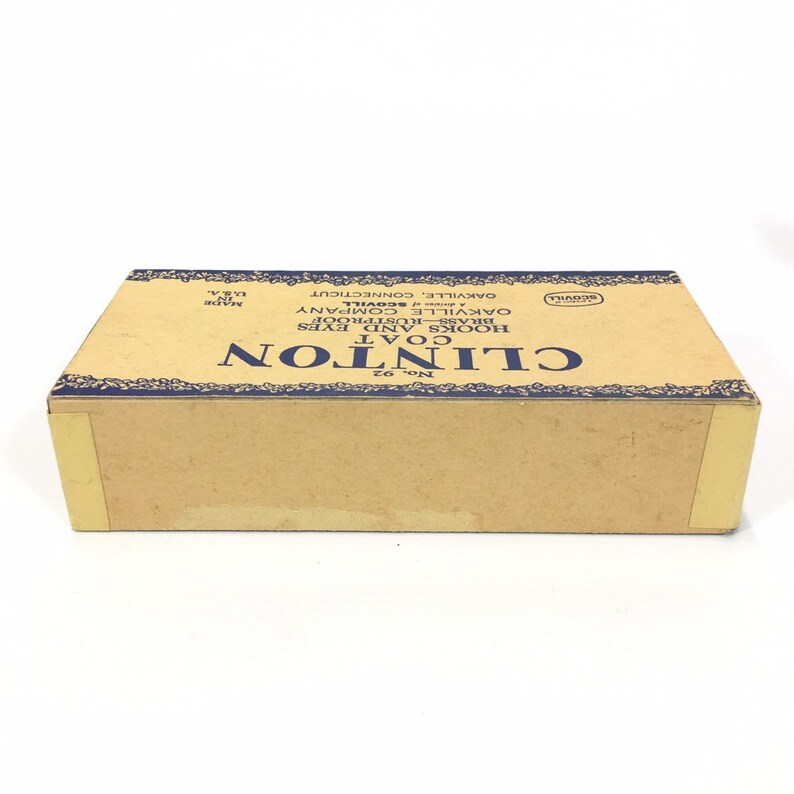 Vintage Cardboard Sewing Notions Ephemera Retail Box Clinton - Etsy