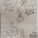 Simplicity 8542 Vintage Dumbo Bambi Thumper Disney Stuffed Animals ...