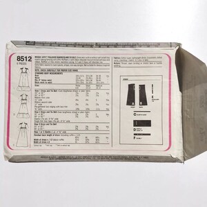 Simplicity 8512 Pullover Sundress and Tie Belt Misses 6-8 Uncut Sewing ...