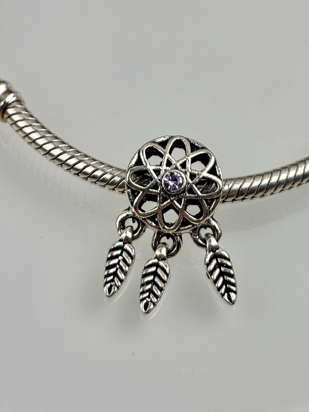 Dreamcatcher Native American Feather Charm for Pandora Bracelet or ...