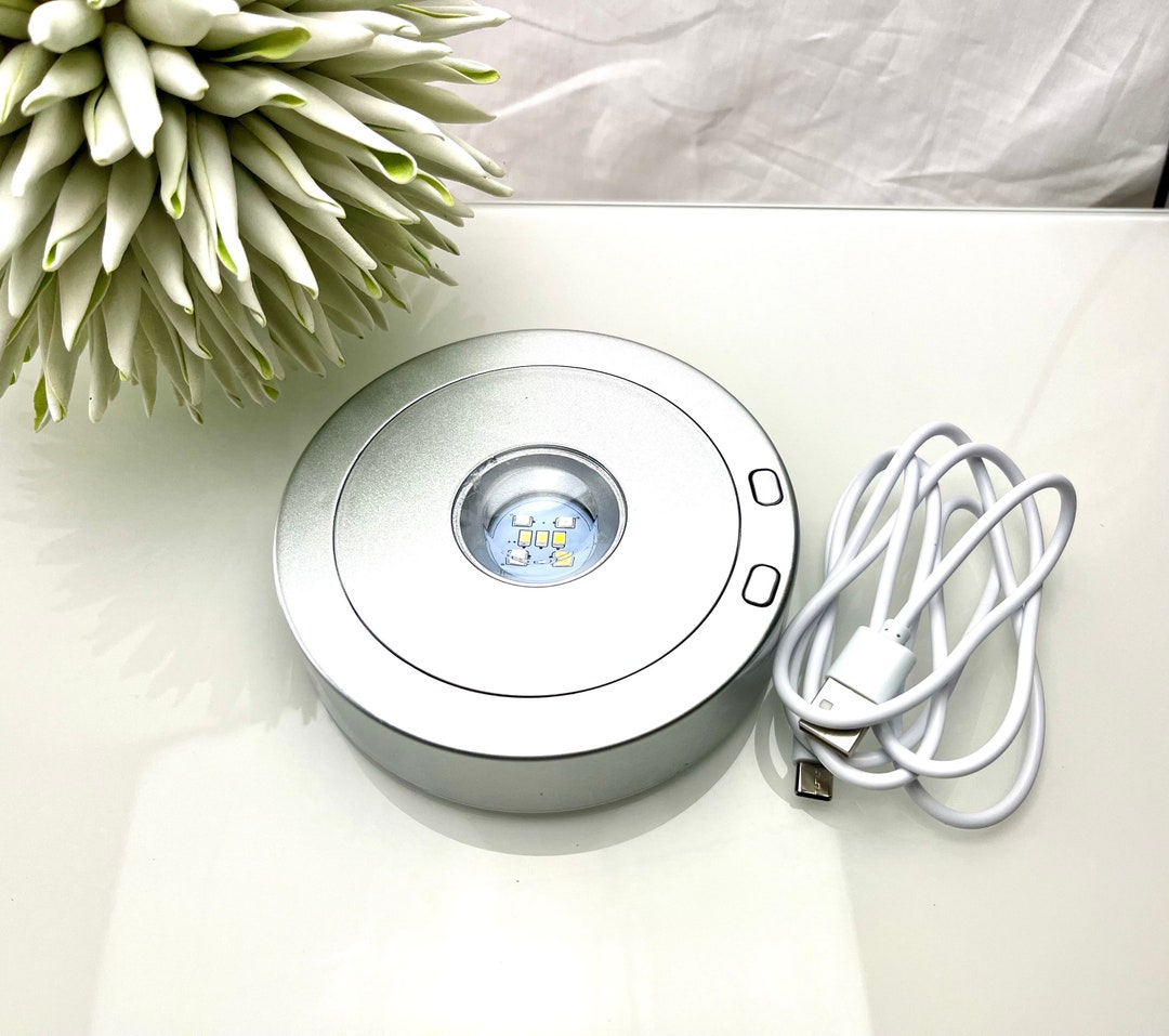 Rotating Stand Light Base, LED Base, 3D LED Light Base, Round Display ...