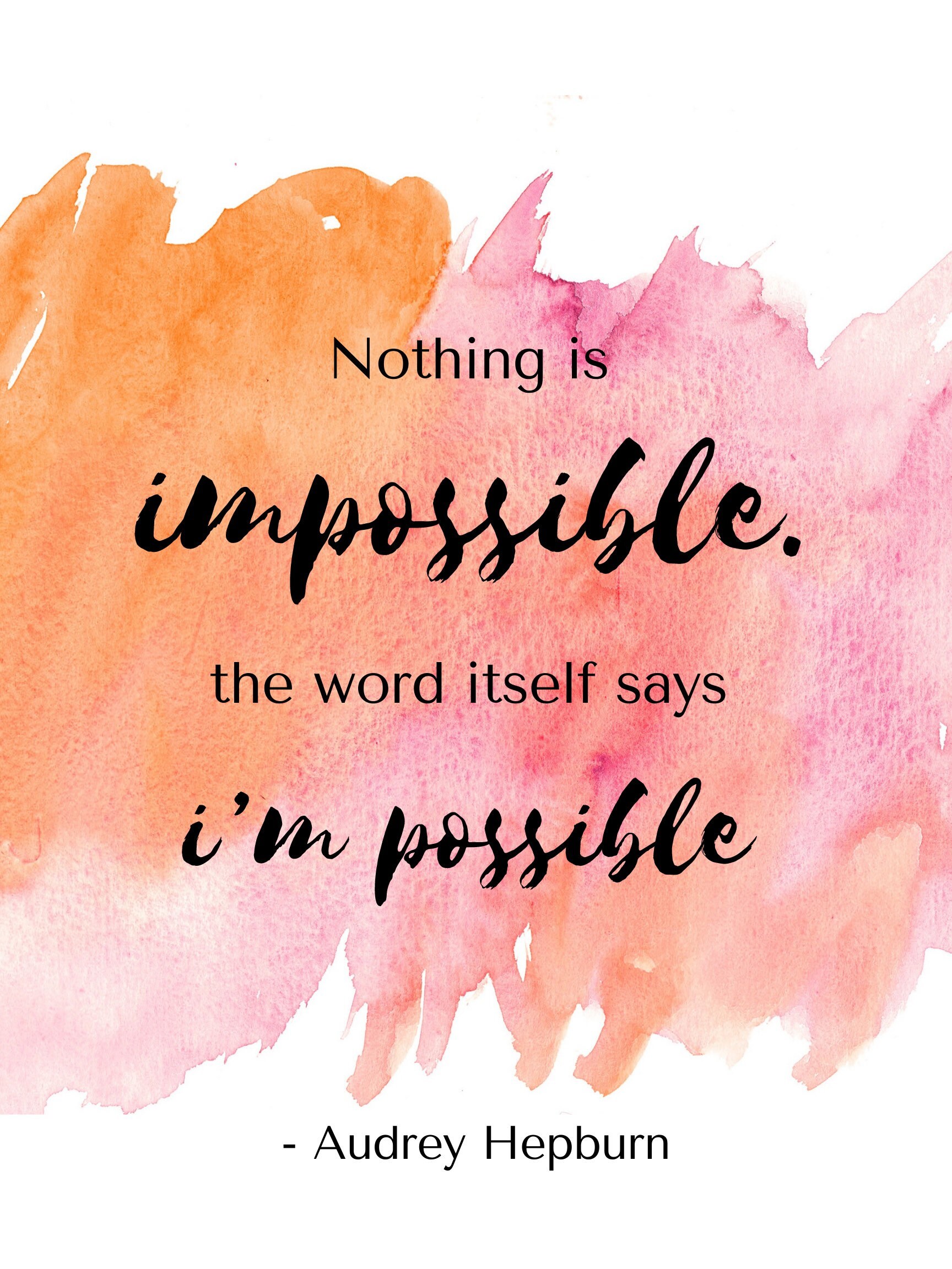 2 PRINTABLE Maya Angelou & Audrey Hepburn Quotes - Etsy