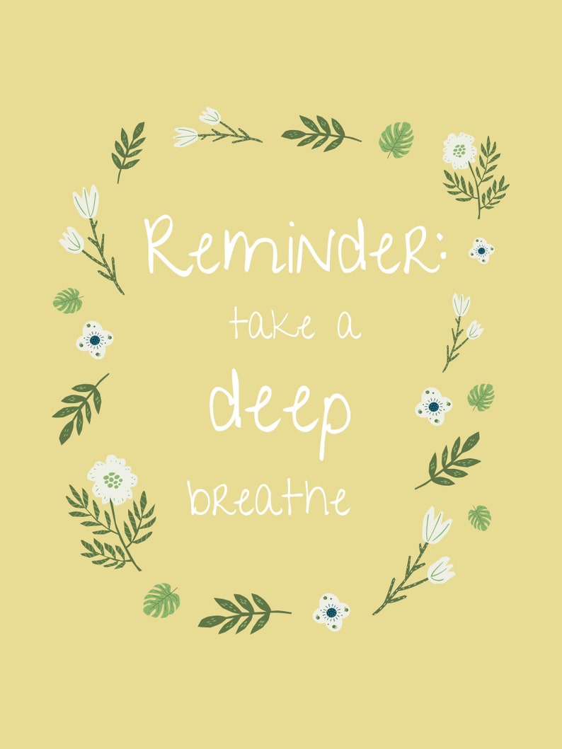 2 PRINTABLE Relaxation Quotes - Etsy