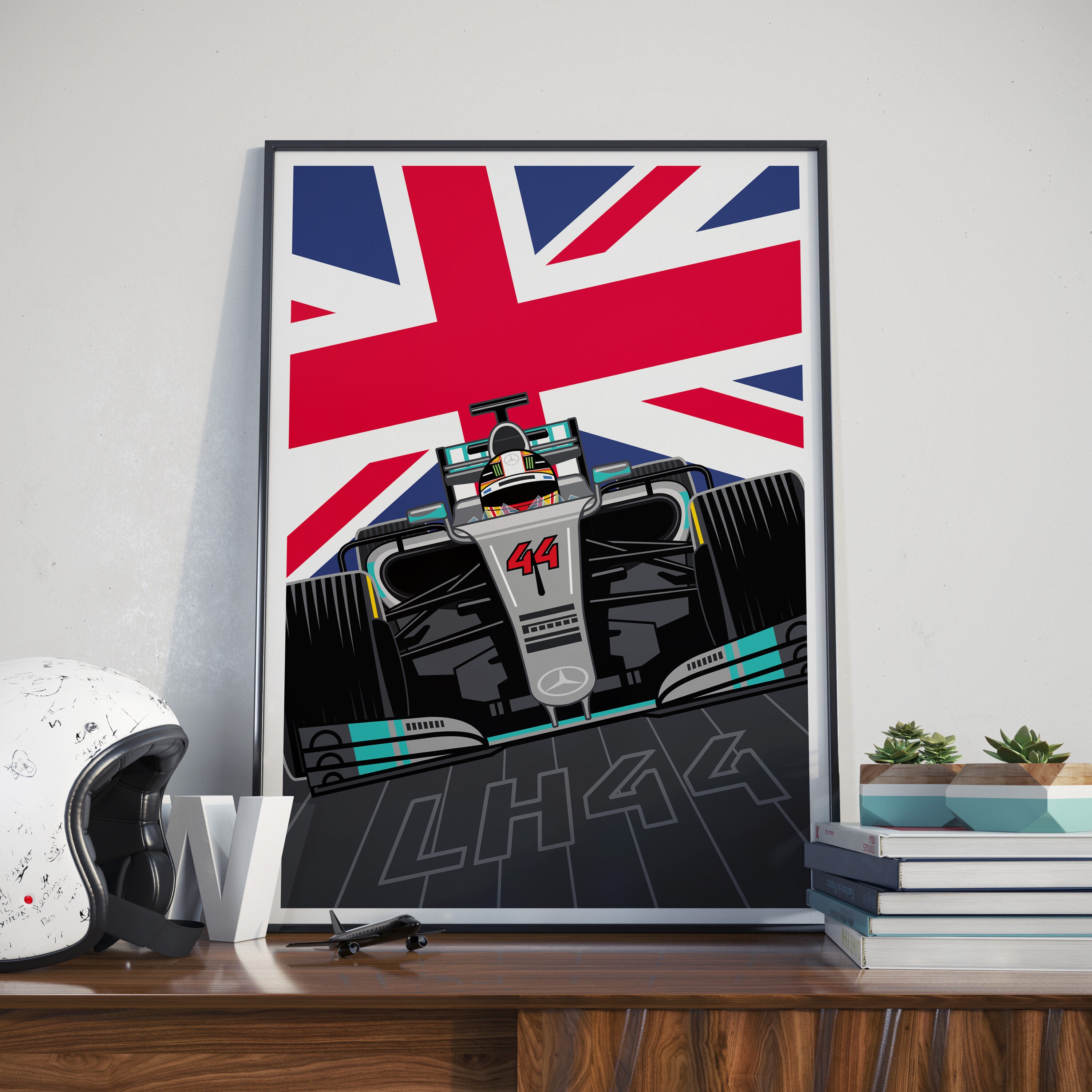 Lewis Hamilton Formula One Poster Print - Etsy Ireland