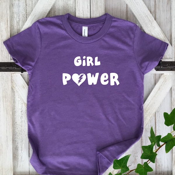 Girl Power T Shirt - Etsy