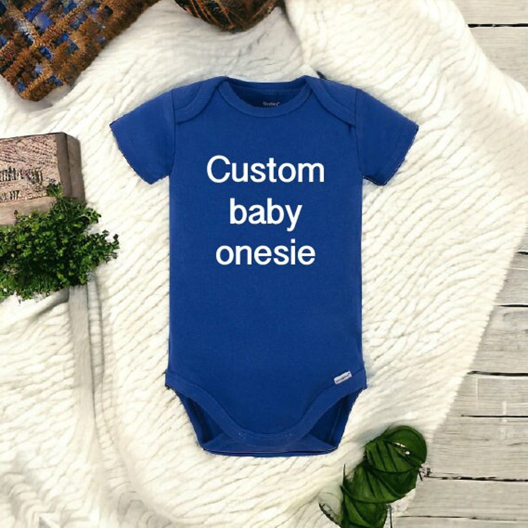 Custom Baby Onesie® | Customize Your Personalized Onesie® | Baby Boy ...