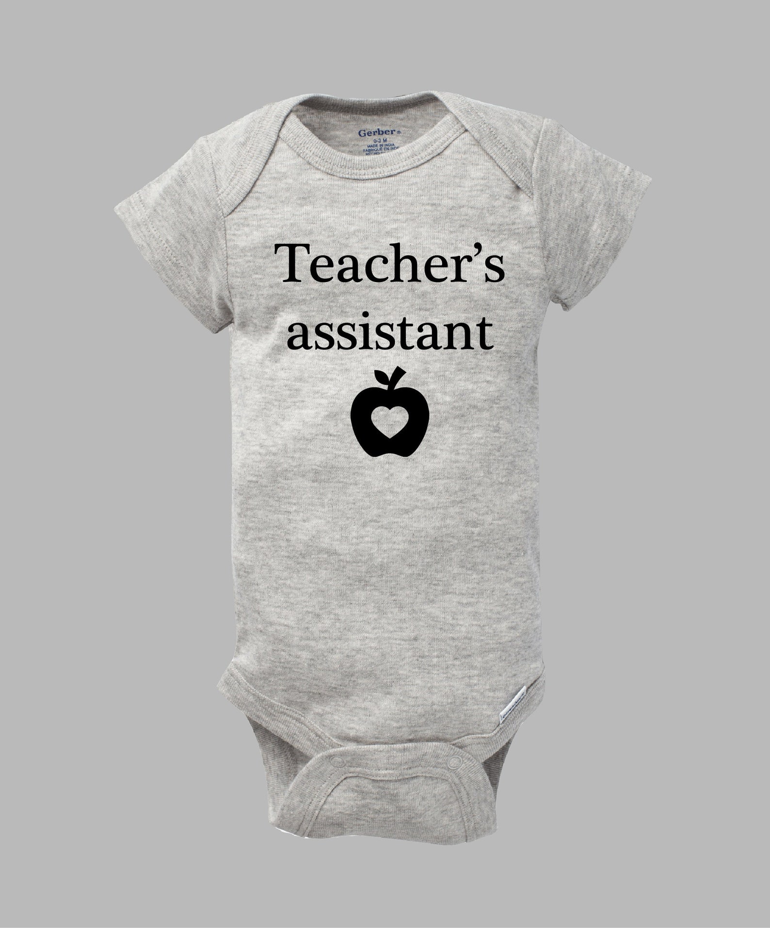 Teacher Assistant Onesie®, My Mom is a Teacher, Teaching Assistant, She ...