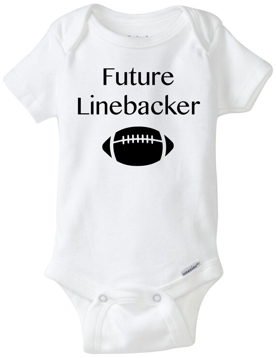 Future Linebacker Onesie Football Baby Linebacker Baby - Etsy