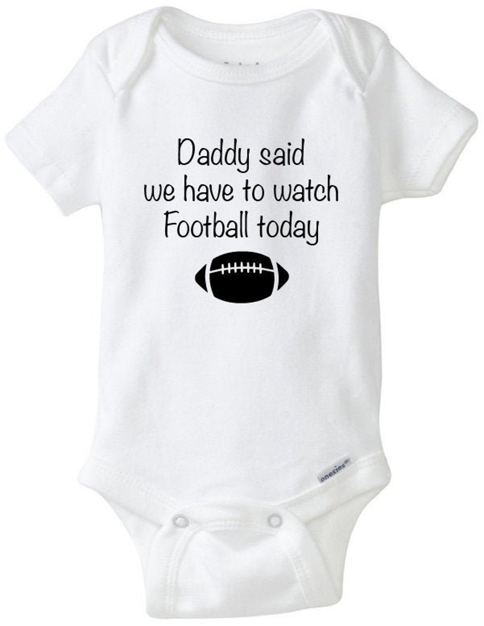 Football Baby Onesie® Game Day Bodysuit Funny Sports - Etsy