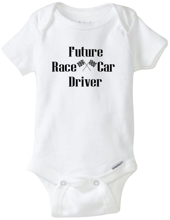 Race Car Baby Onesie Racing Onesie Future Race Car Driver - Etsy
