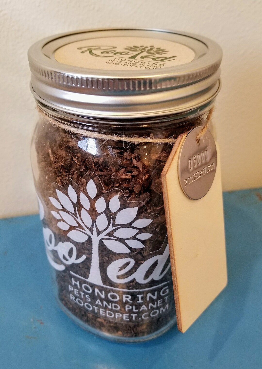 Pet Memorial Soil Keepsake Mason Jar We Recompose transform Your Pet ...