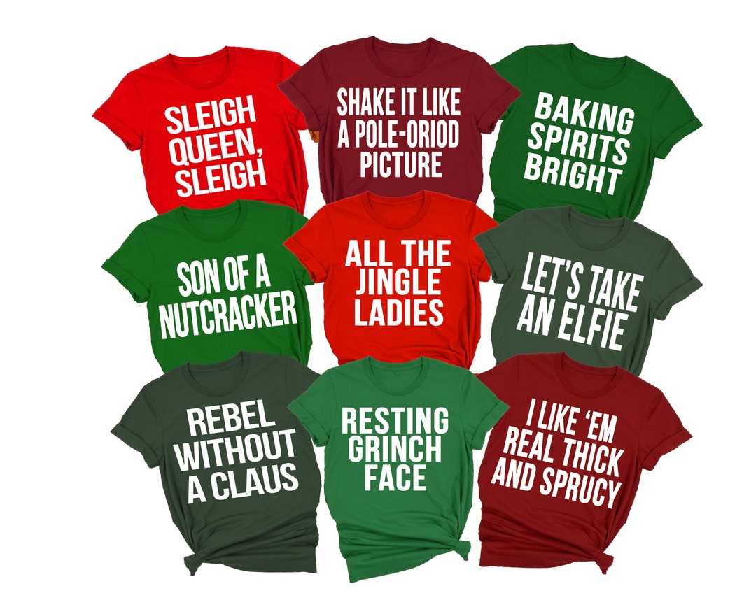 Funny Christmas Shirts, Christmas Puns, Family Christmas Shirts ...