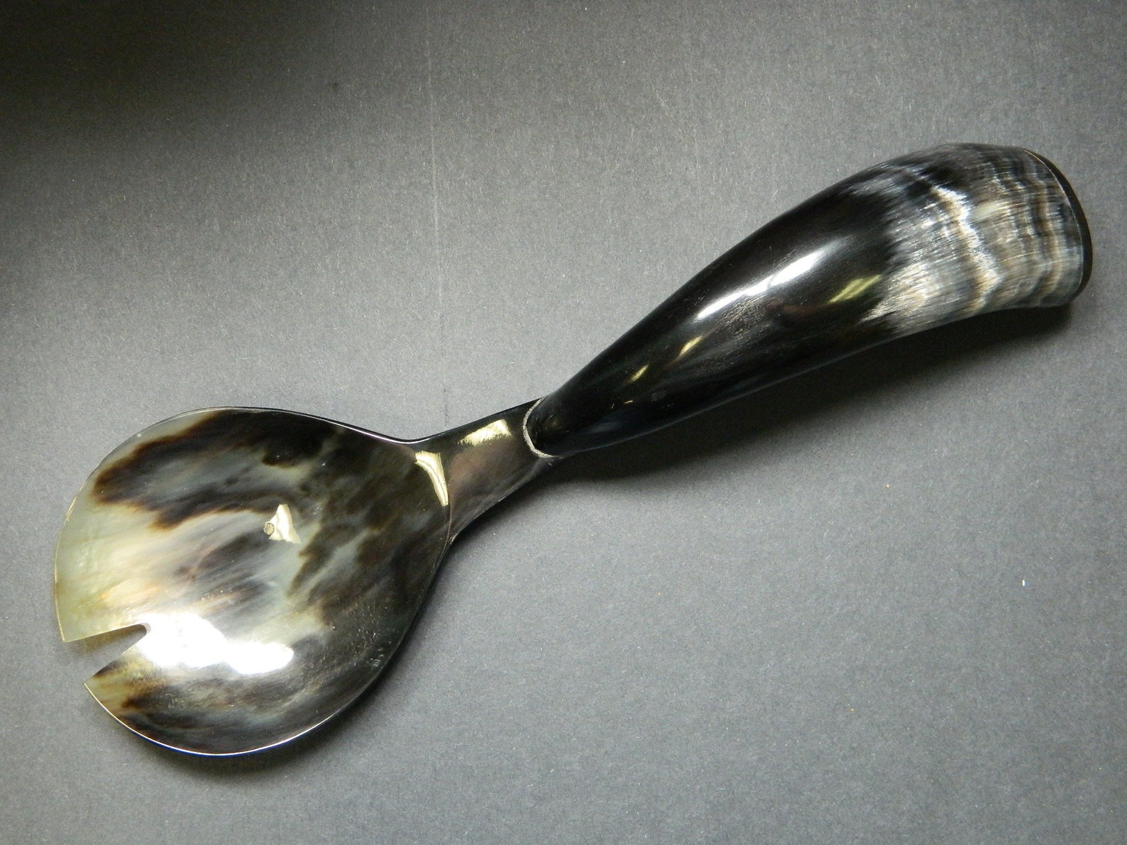 XL Bull Horn Polished & Sanitized Salad Tongs Bull Cow Horn - Etsy