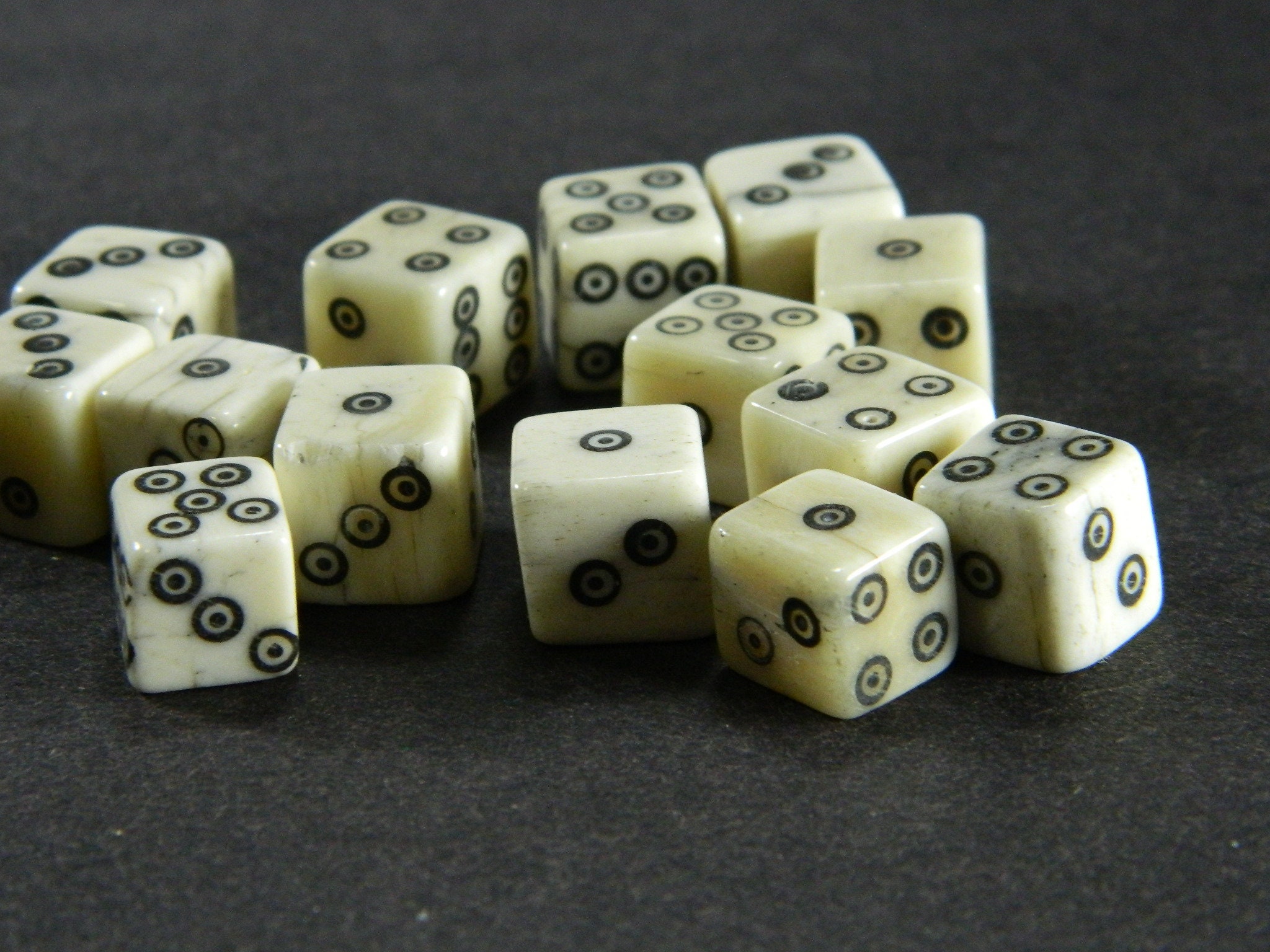 Six Sided Bone Dice Wild West Dice Africa Safari Bone Dice | Etsy