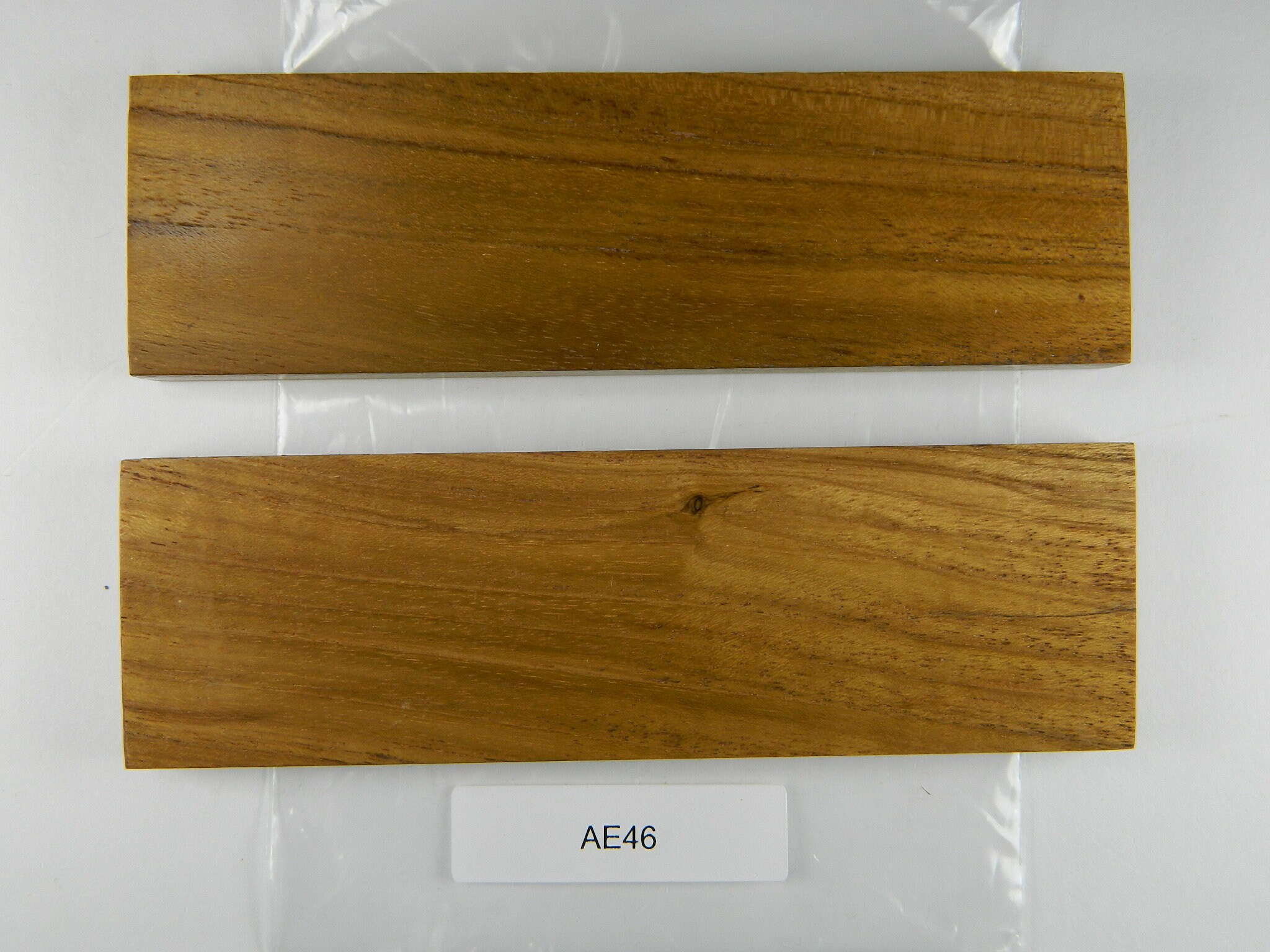 Light Golden Wood Inlaid Knife Handle Blank Scale 1 Pair | Etsy