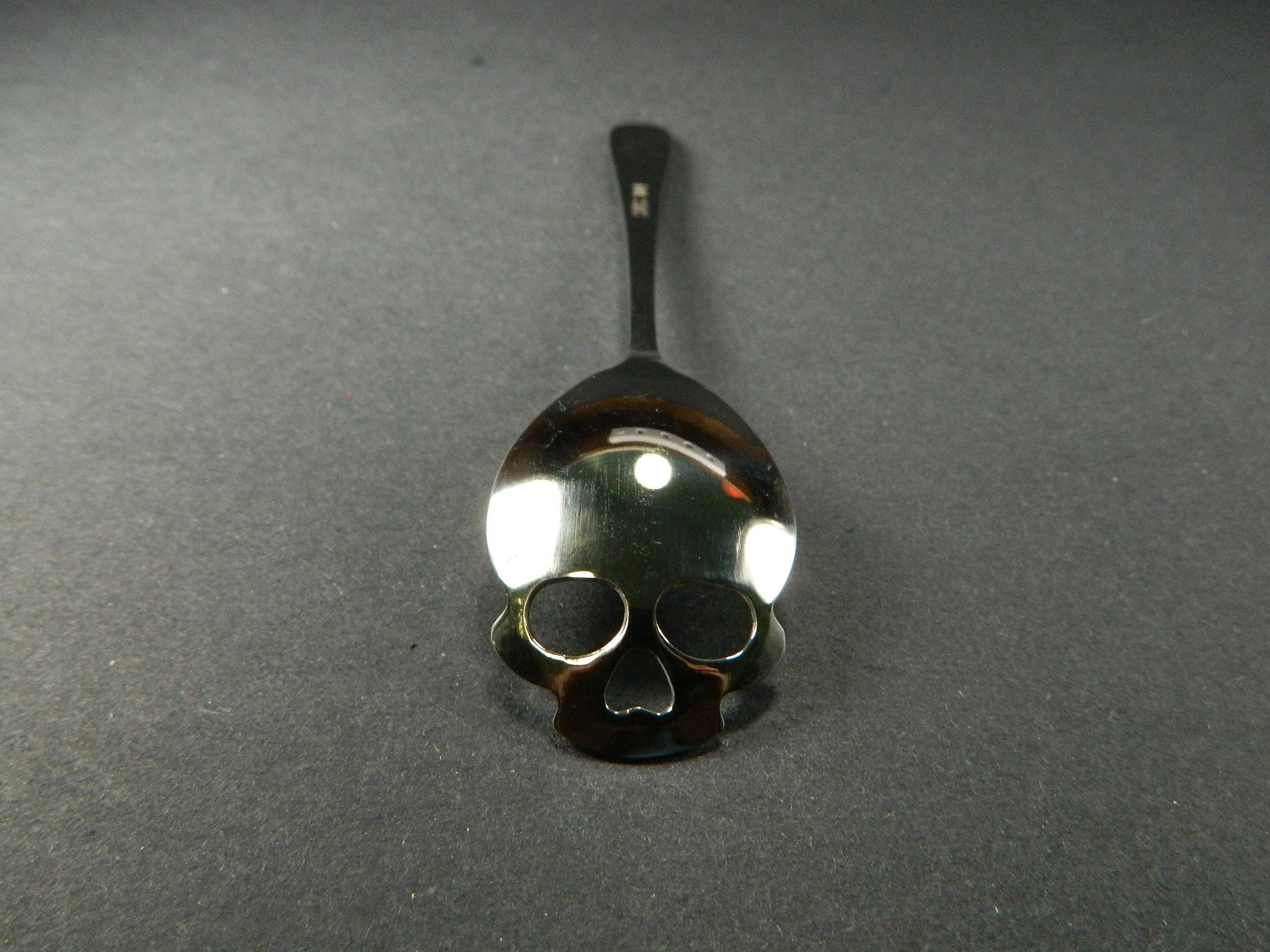 Novelty Skull Tea Spoon Stainless Steel Skull Tea Spoon | Etsy