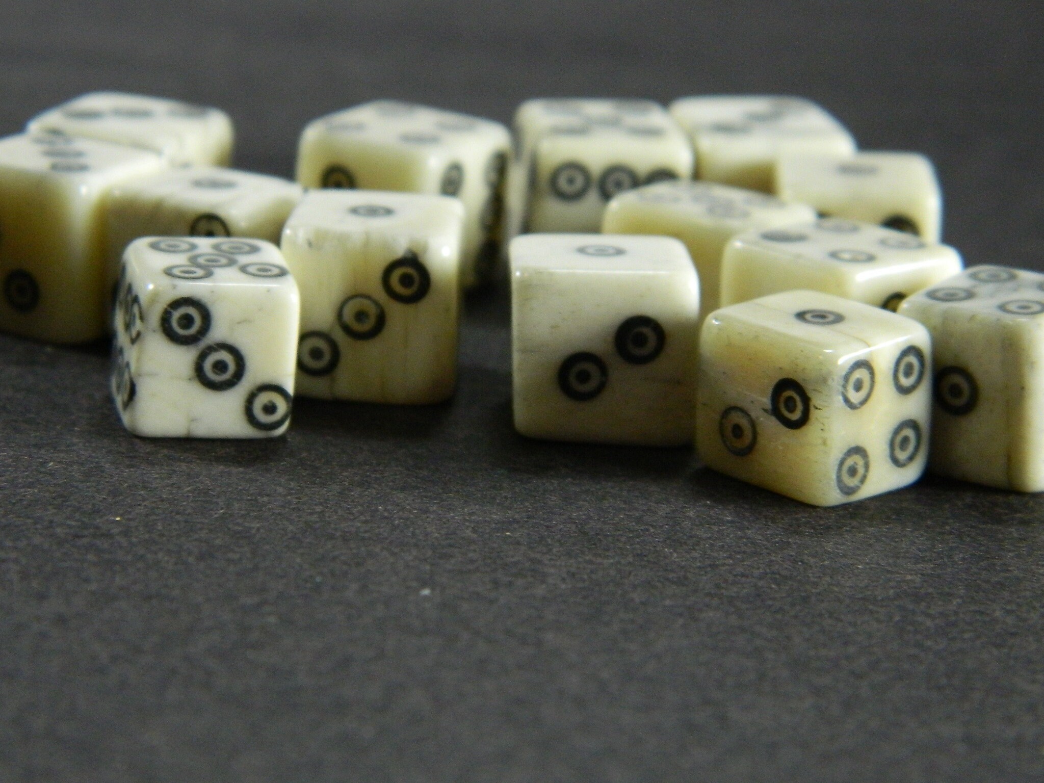 Six Sided Bone Dice Wild West Dice Africa Safari Bone Dice | Etsy