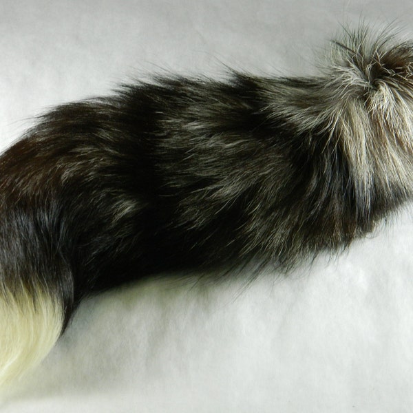 Black Fox Tail - Etsy