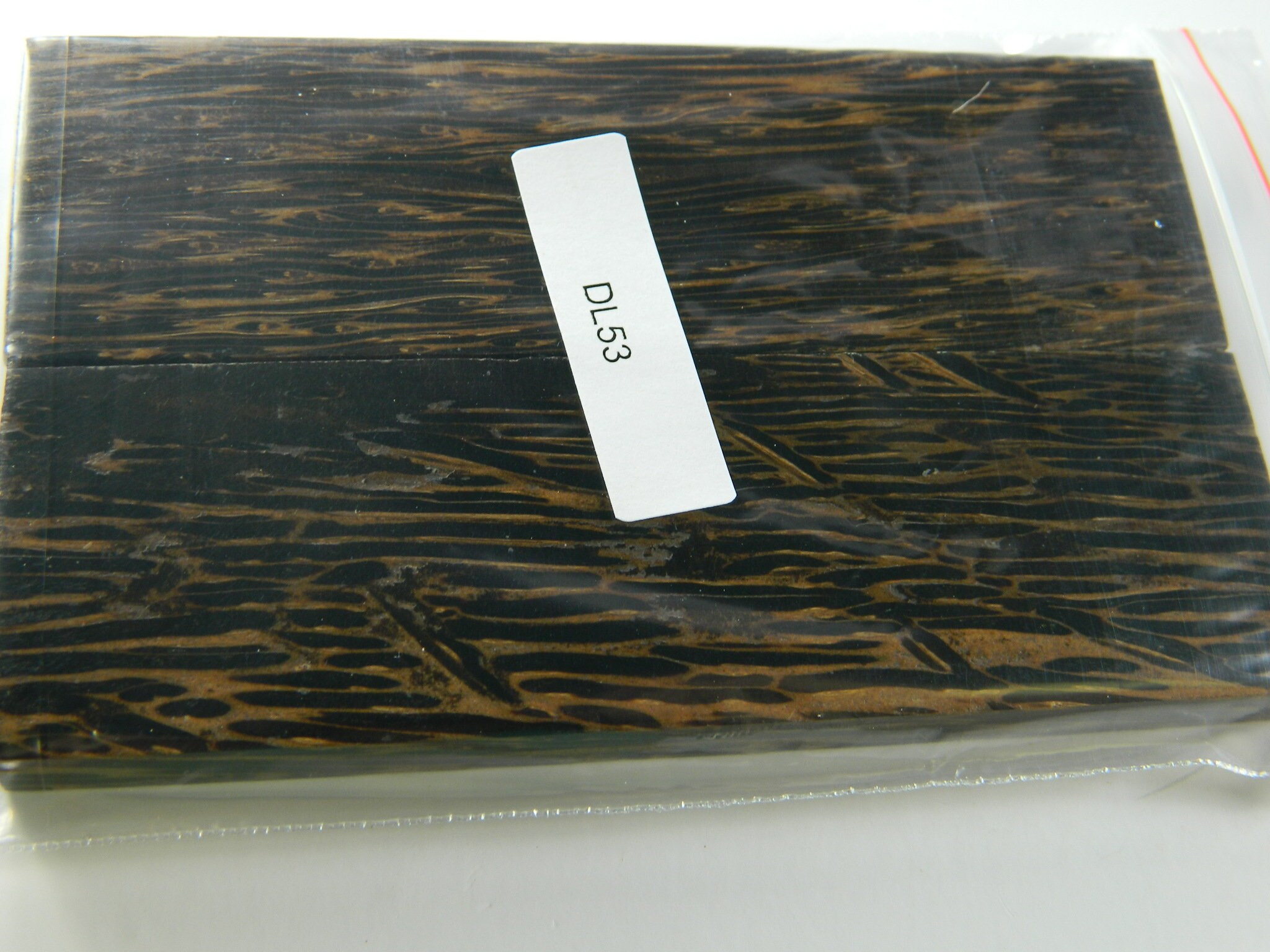 Burned Wood Grain Inlaid Knife Handle Blank Scales 1 Pair - Etsy