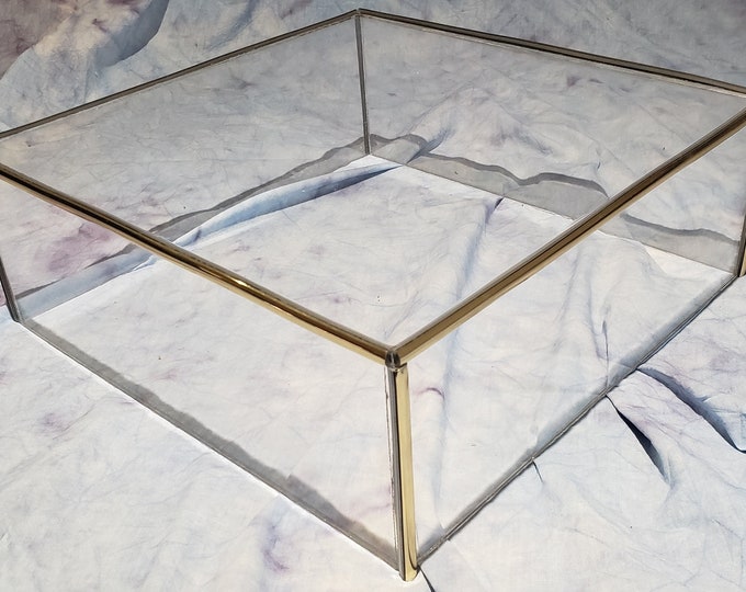 Acrylic Cake Stand Riser : 5 Sided Open Bottom Stand With | Etsy