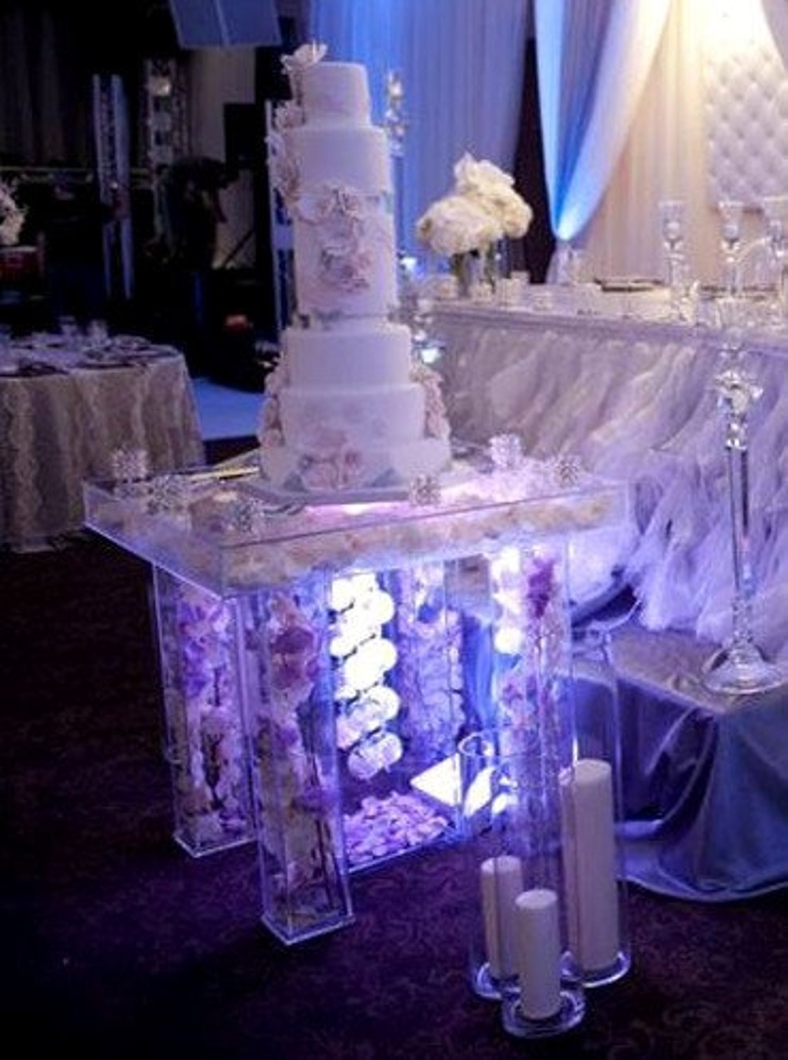 Acrylic Deluxe Cake Table / Game Table Modular Top : Hand - Etsy