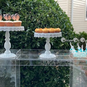 Clear Acrylic Bridge- Centerpiece / Stand - 30"h X 30"l X 8"w - Hand ...