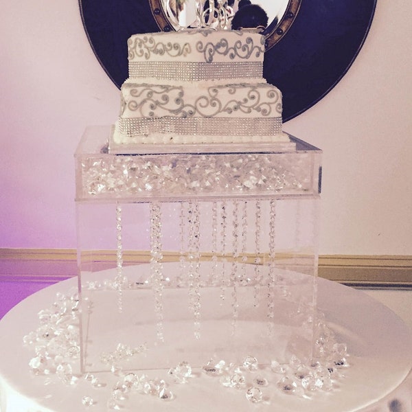 Acrylic Cake Stand - Etsy