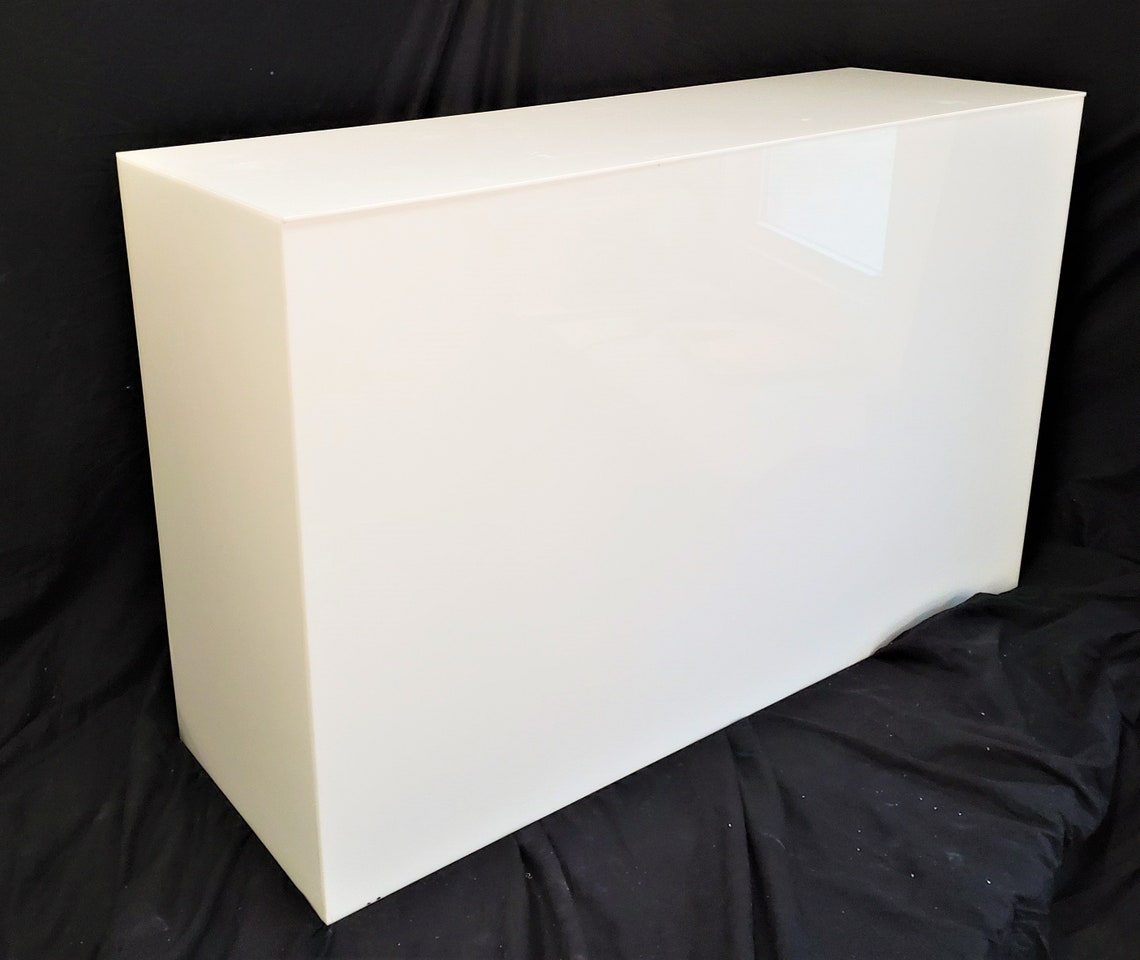 Acrylic Bride Groom Ghost Table With Mirror or White Base - Etsy