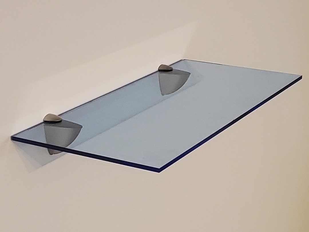 22"l Neon Acrylic Wall Shelf With Metal Brackets - 8"w 1/4"acrylic * 15 ...